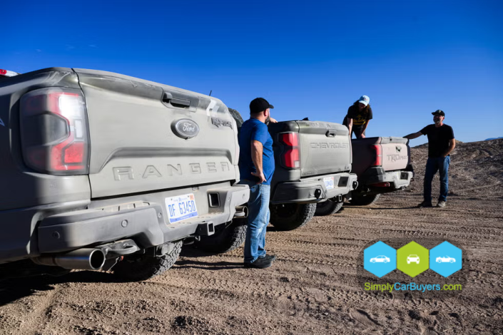 2025 Chevy Colorado vs Ford Ranger vs Toyota Tacoma: Off-Road Test ...